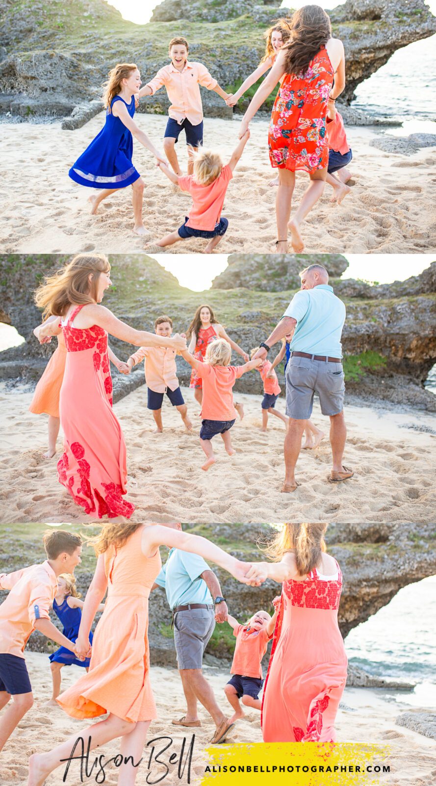 Fun Family Photographers in Oahu Hawaii - Alison Bell