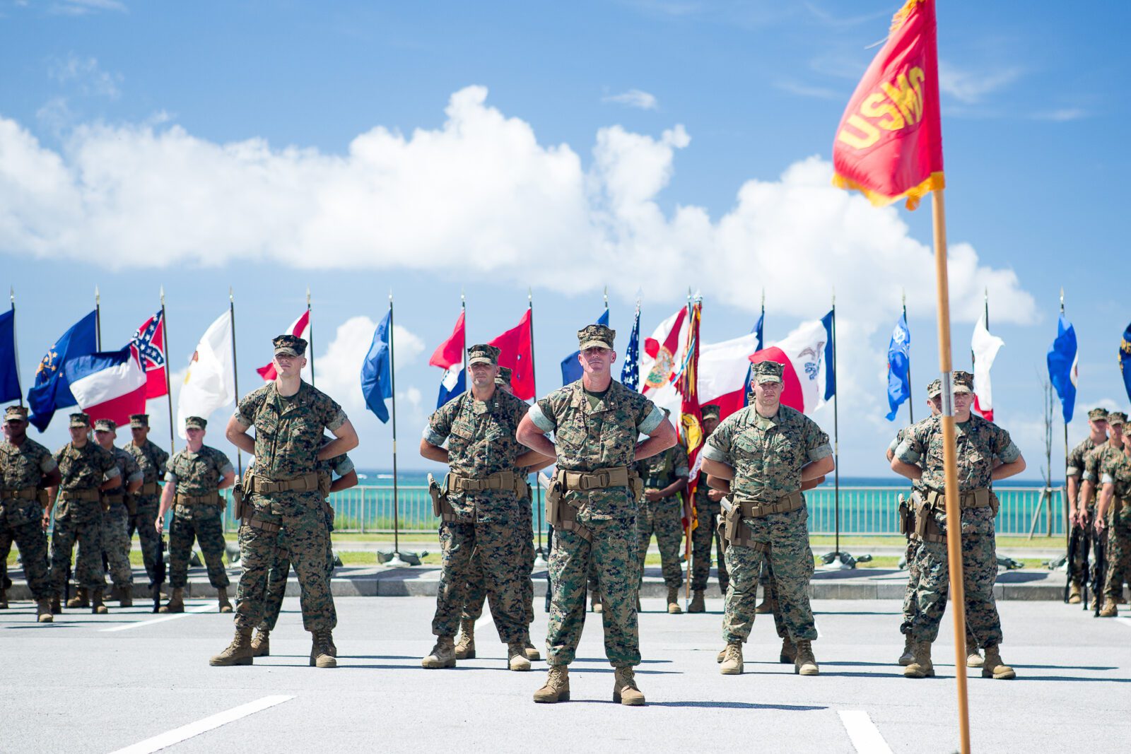 USMC Retirement Ceremony - Alison Bell