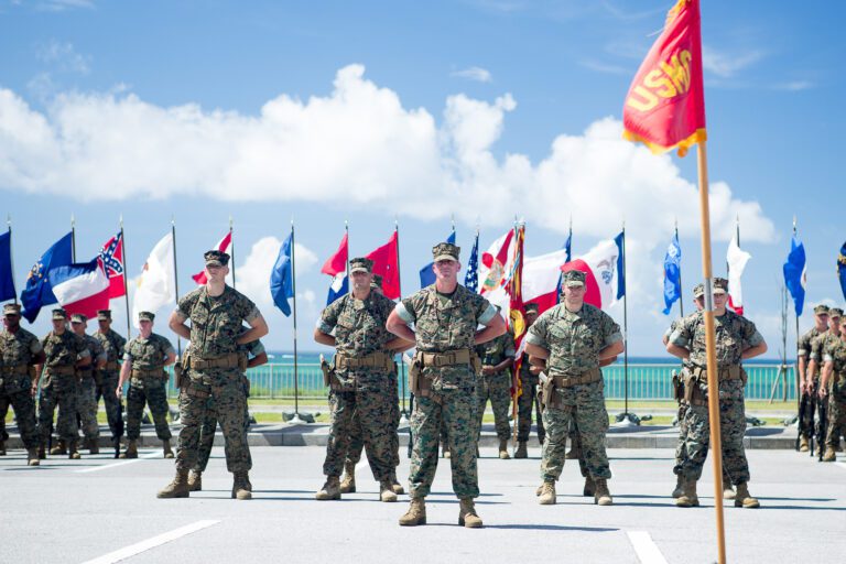 Inspiring USMC Pinning at the Marine Corps War Memorial - Alison Bell ...