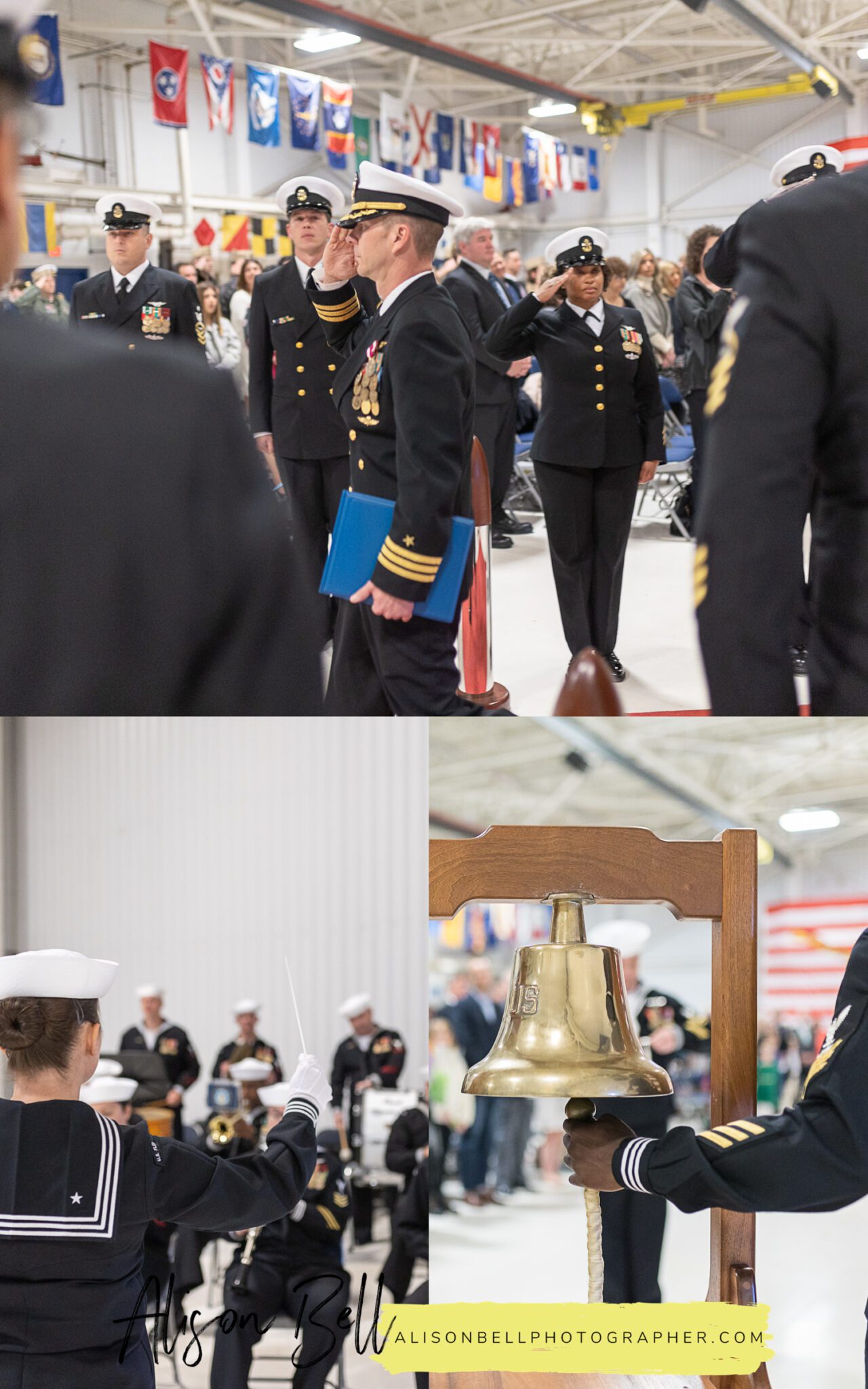 Navy Change of Command - Alison Bell Photographer