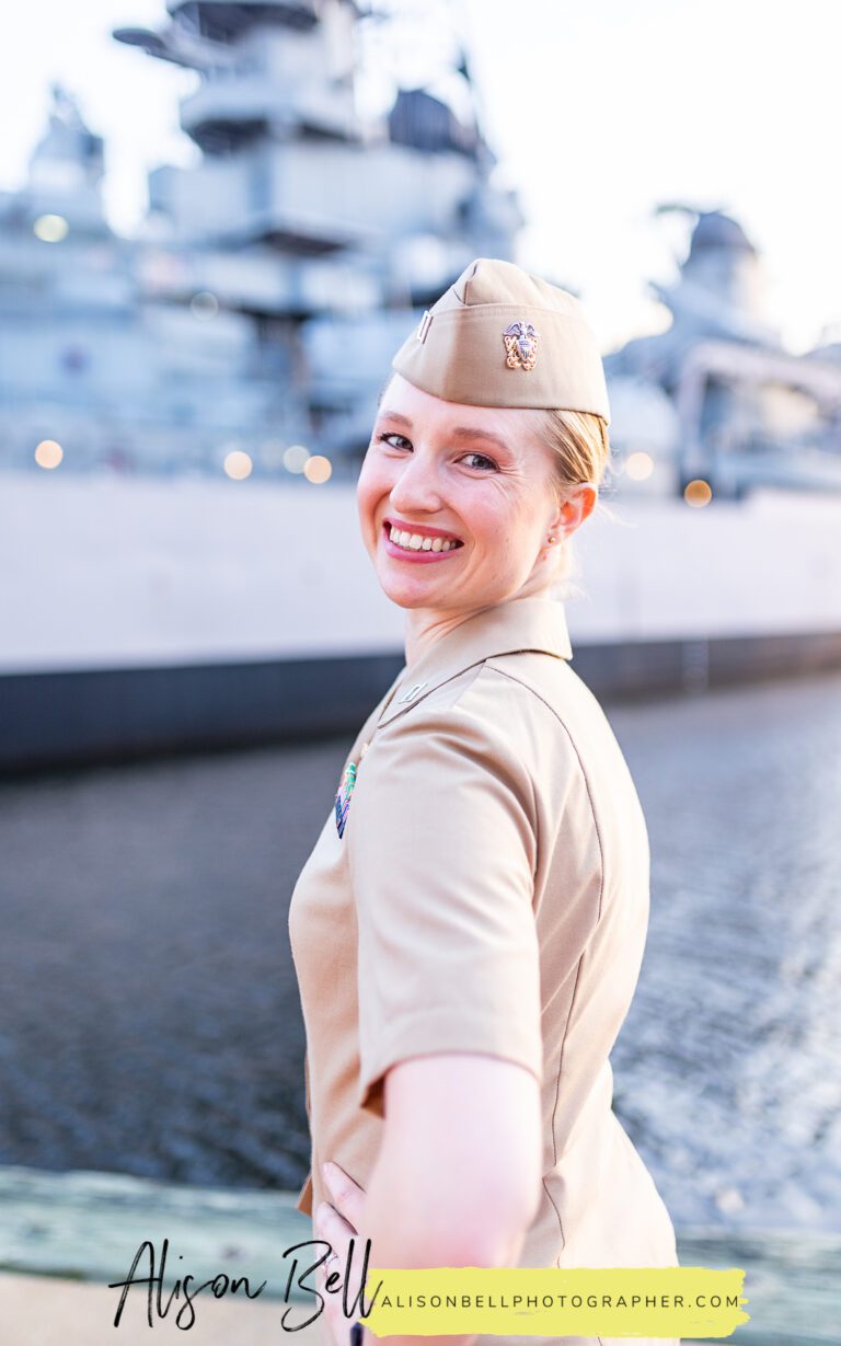 Military Uniform Photos: No Ceremony Required - Alison Bell