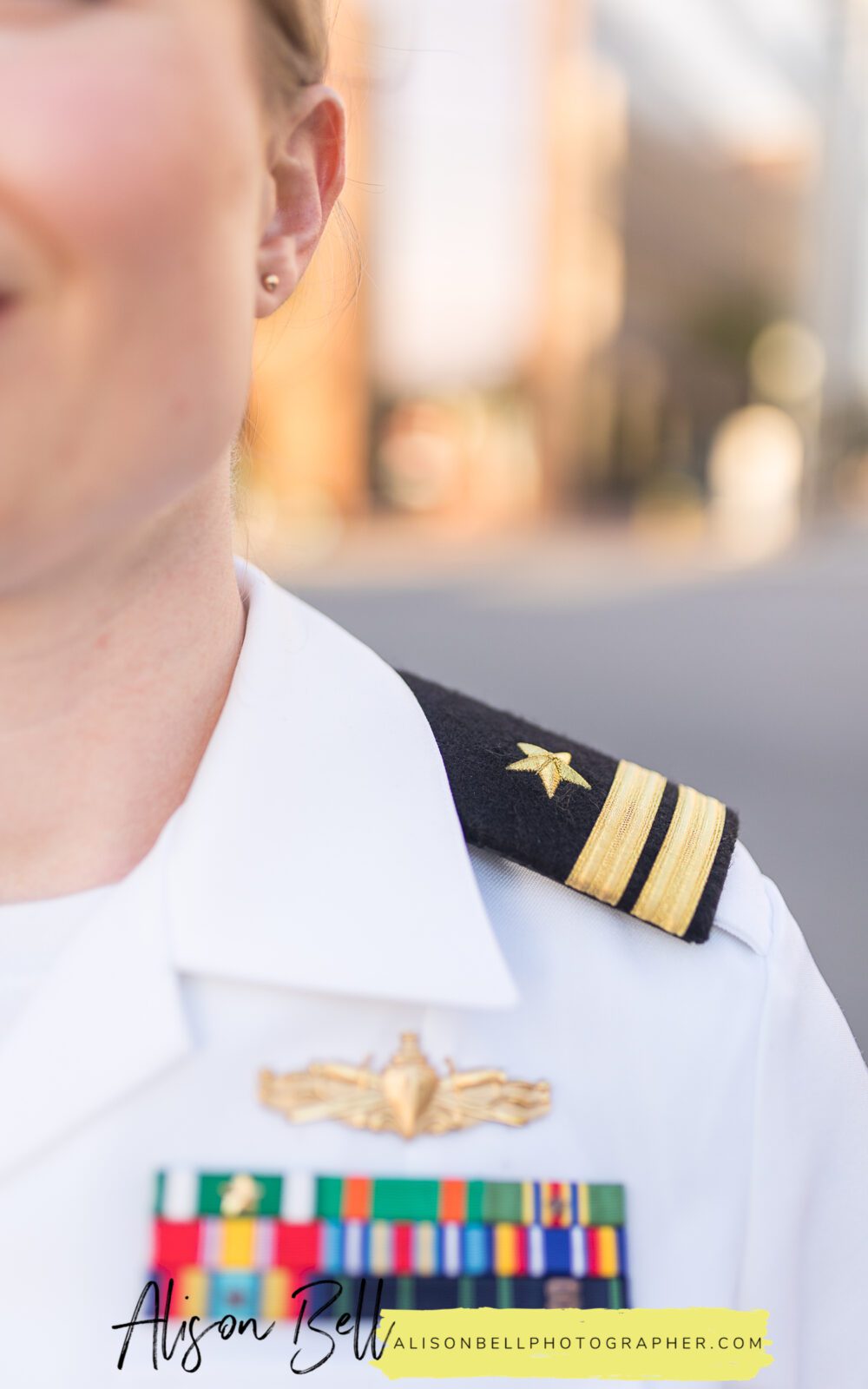 Military Uniform Photos: No Ceremony Required - Alison Bell