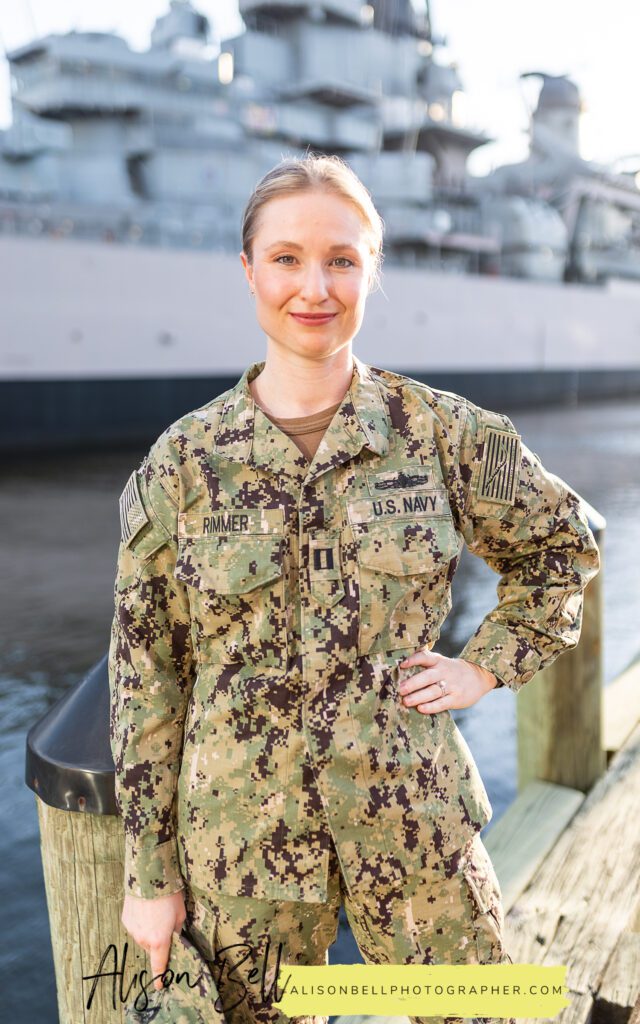Military Uniform Photos: No Ceremony Required - Alison Bell