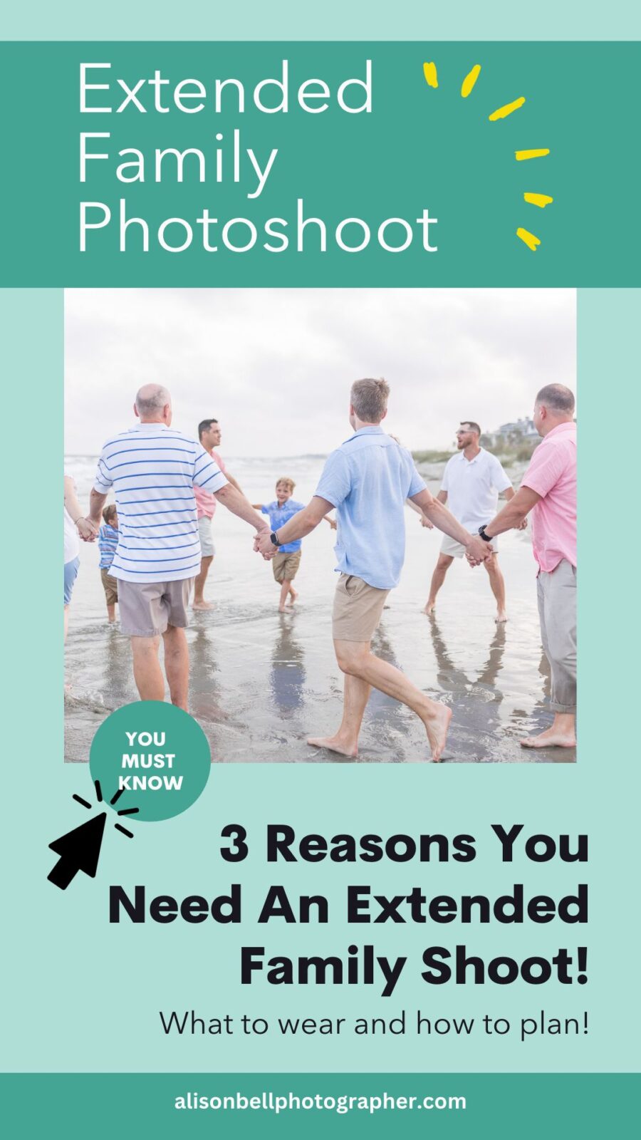 3 Best Reasons Why You Must Do an Extended Family Photoshoot - Alison ...