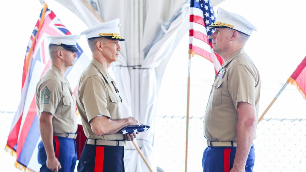 Navy Retirement Ceremony - Alison Bell Photographer