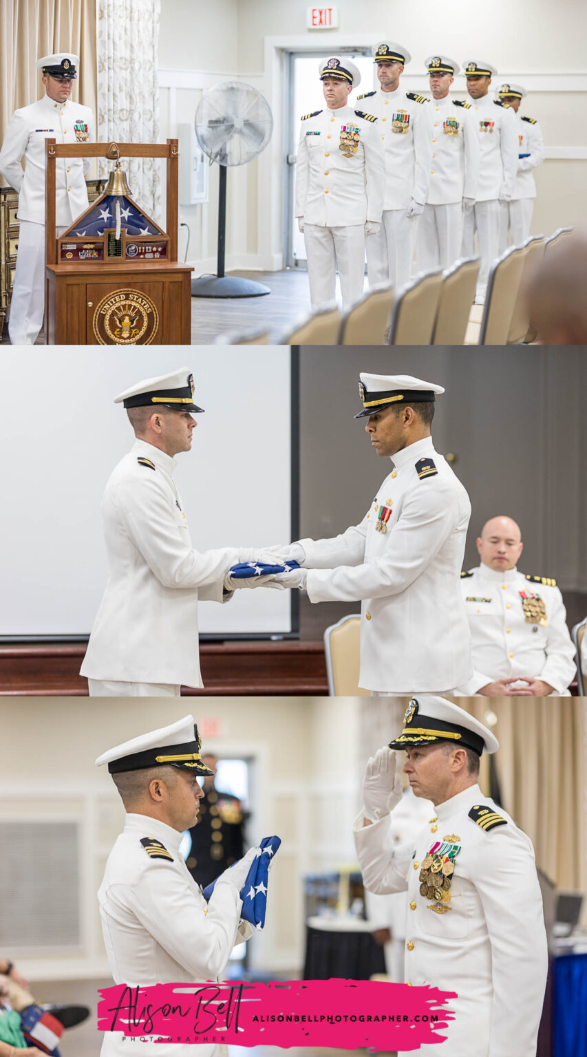 Navy Retirement Ceremony - Alison Bell Photographer