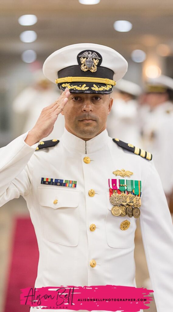 Navy Retirement Ceremony - Alison Bell Photographer