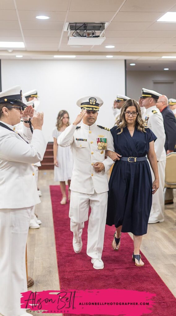 Navy Retirement Ceremony - Alison Bell Photographer