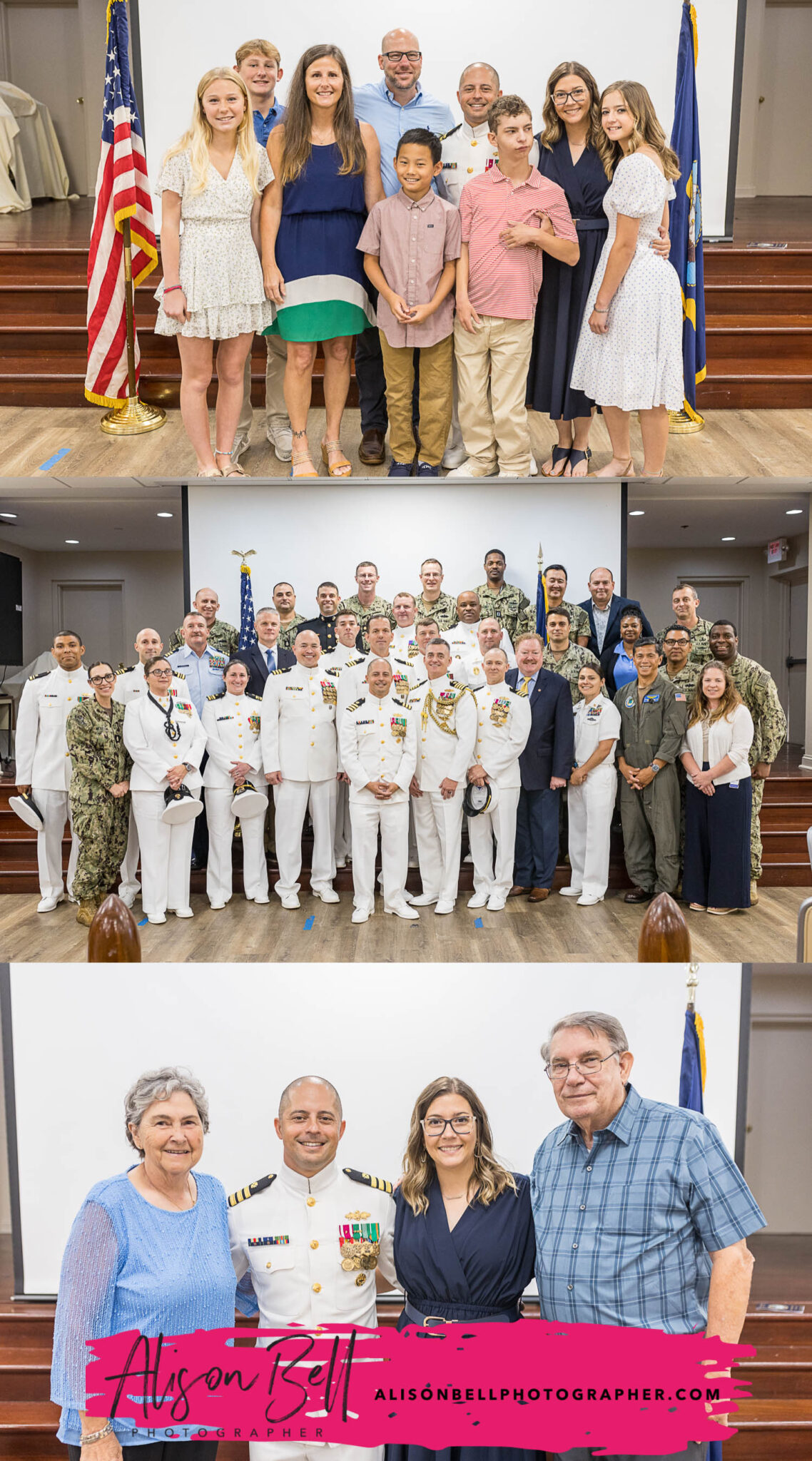 Navy Retirement Ceremony - Alison Bell Photographer