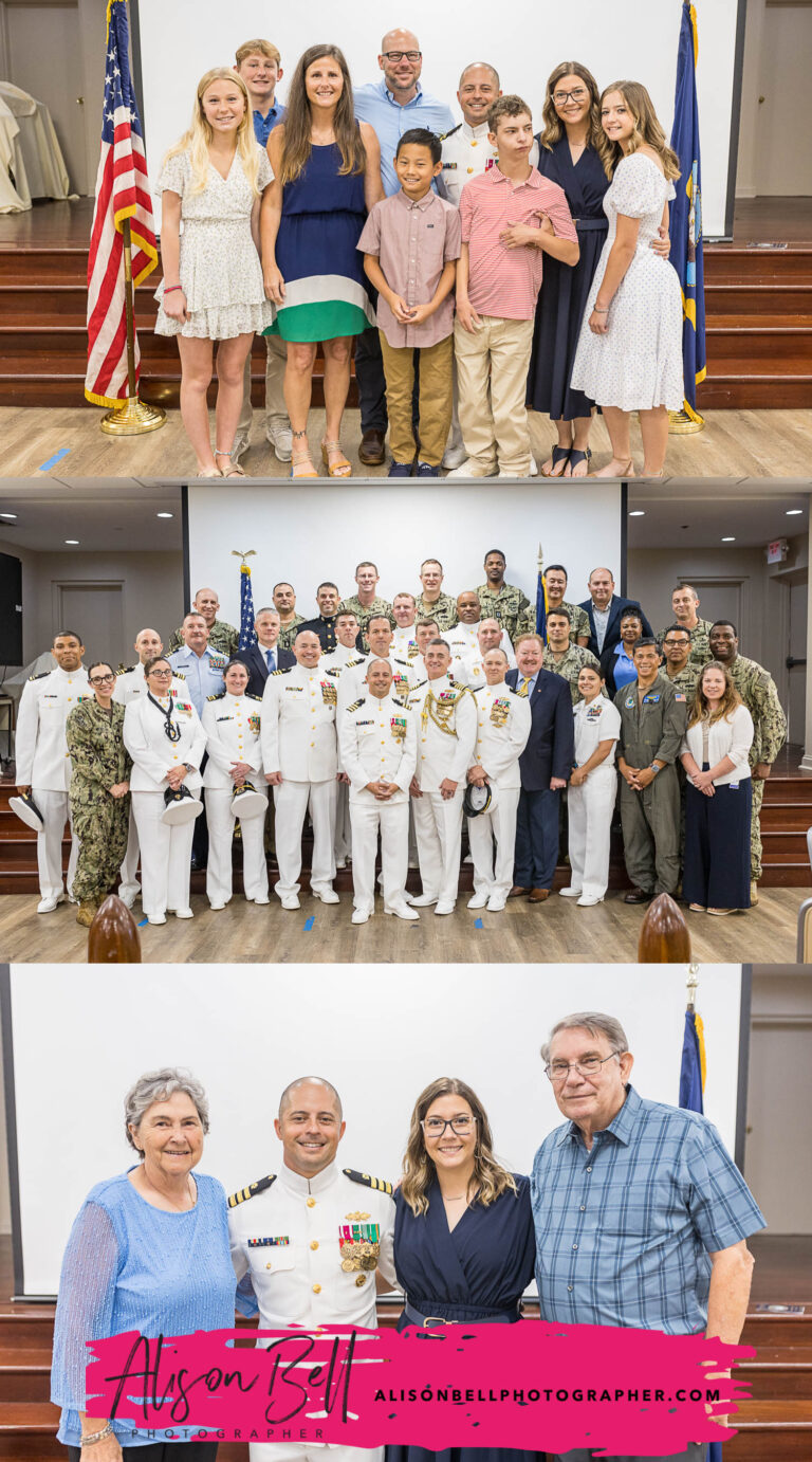 Navy Retirement Ceremony - Alison Bell Photographer