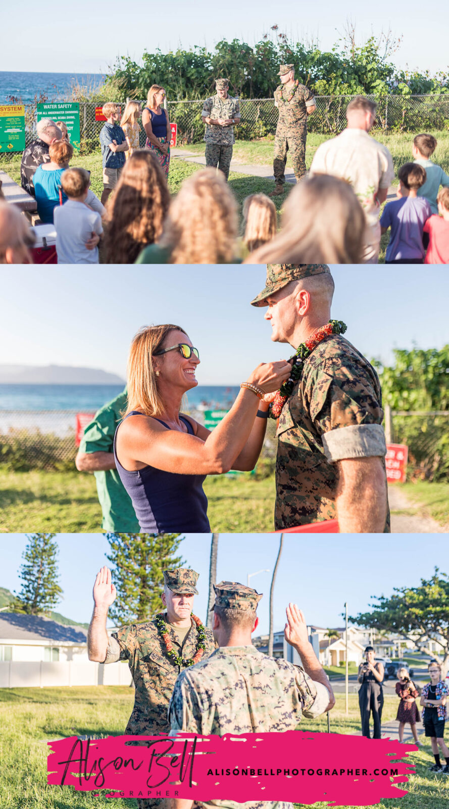 4 Easy Options for Where To Do a Pinning Ceremony in Hawaii - Alison Bell Photographer